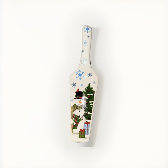 The Unbranded Brand | Holiday | Snowman Ceramic White Christmas Cake ...